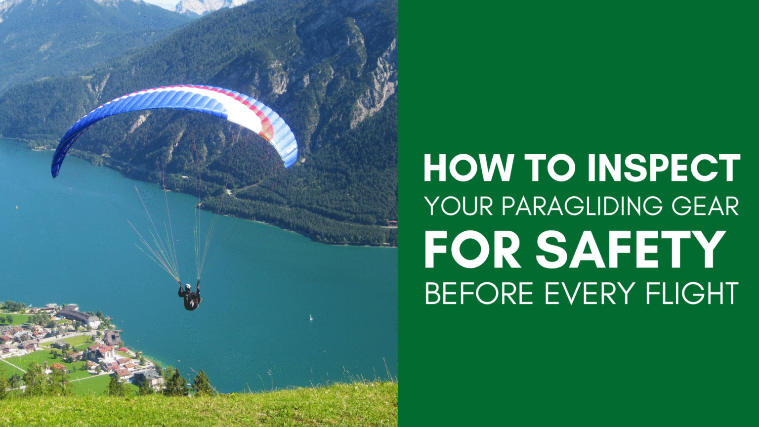 Paragliding Equipment | Free Shipping | Let's Go Paragliding